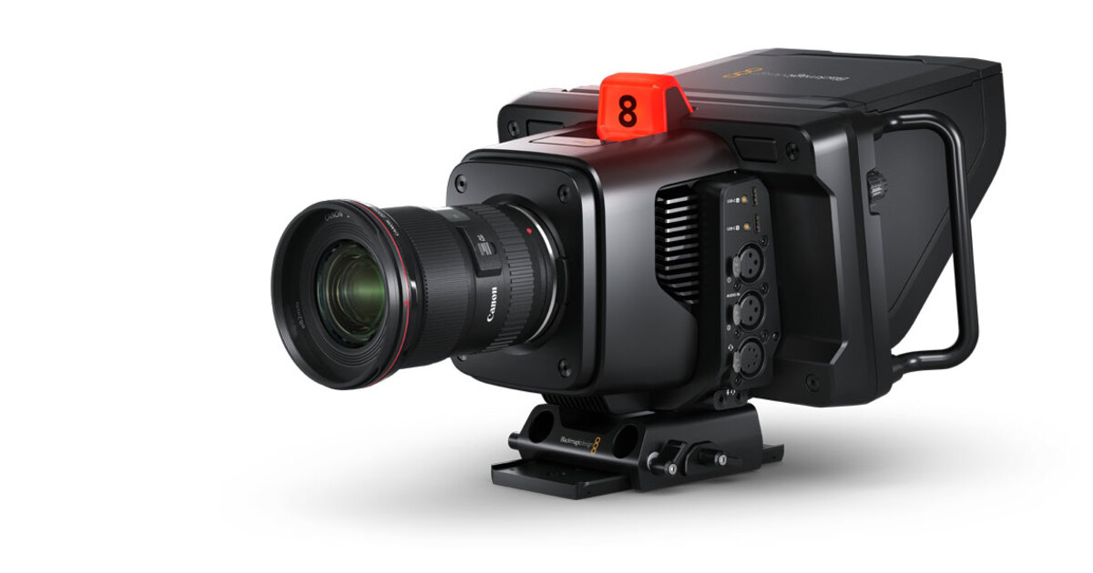 高度なスタジオカメラの6Kモデル「Blackmagic Studio Camera 6K Pro」を発表｜ブラックマジックデザイン ...