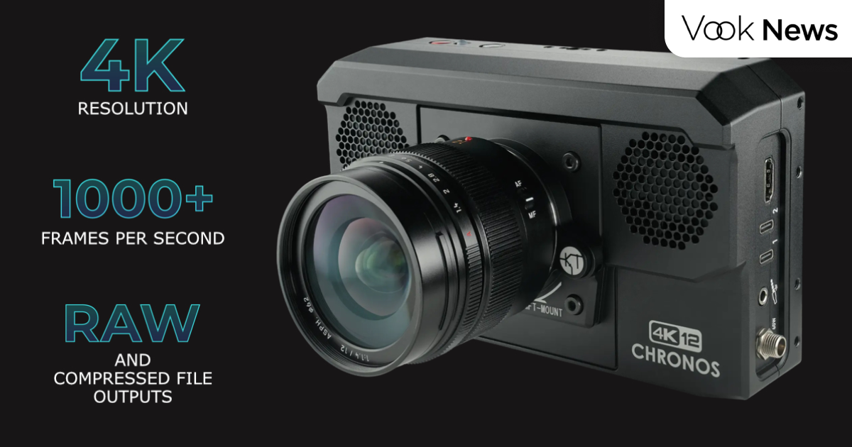 200万円台の 4K解像度 1,397fps ハイスピードカメラ「Chronos 4K12」、2024年4月から発売開始｜テガラ | Vook(ヴック)