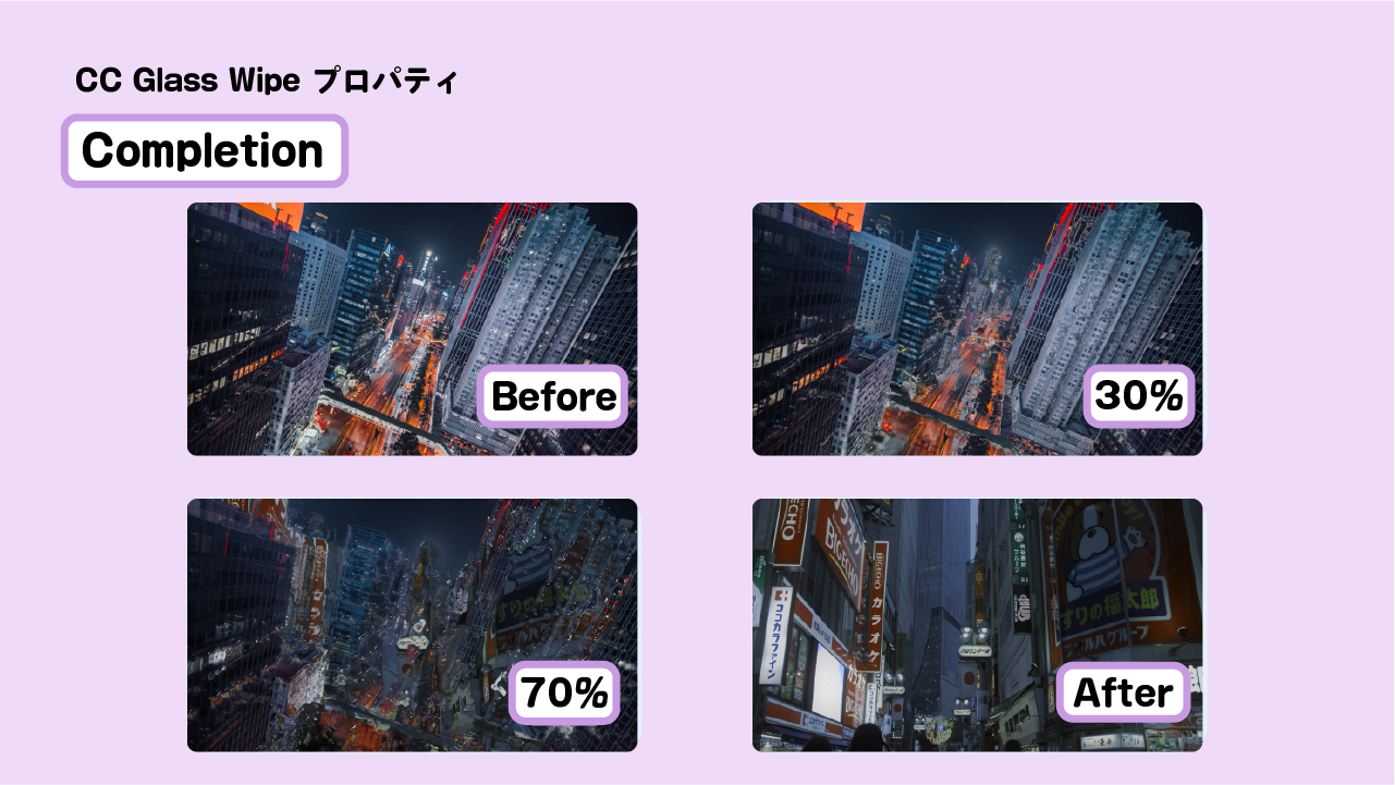 CC Glass Wipeとは - トランジション | Vook(ヴック)