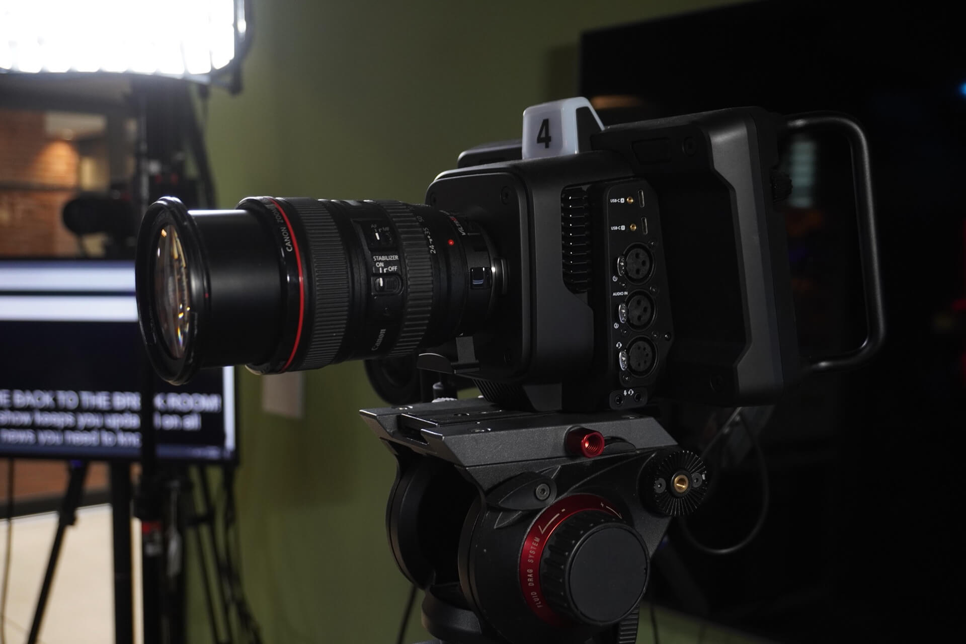 トーク番組「The Breakroom」の撮影およびライブ配信に、Blackmagic Studio Camera 4K ProとATEM Mini Extreme ISOを使用 ...