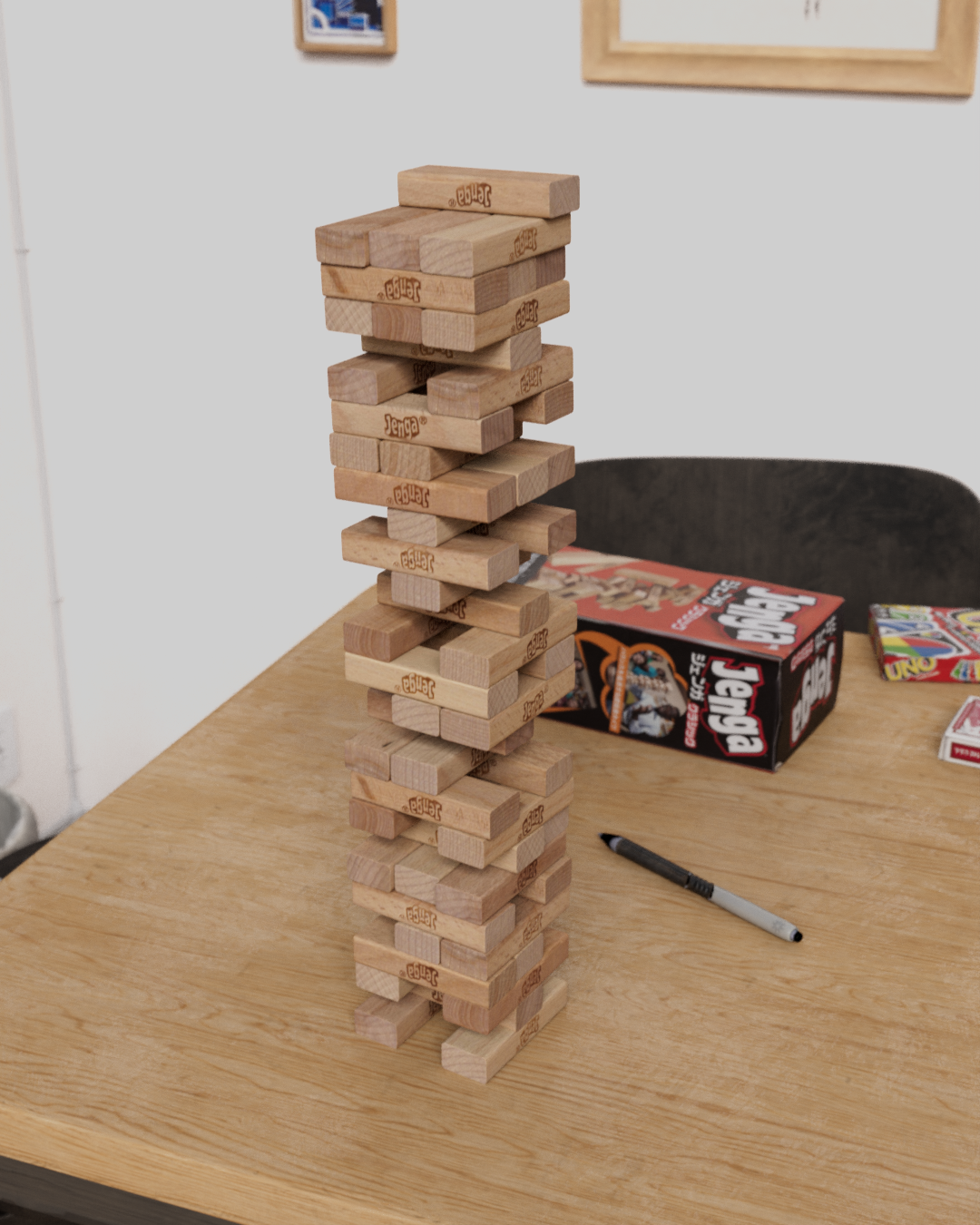 プロでも実写と見間違える？ 現役大学生3Dアーティストによる、フォトリアルなフルCG作品『Unstable Jenga』 | Vook(ヴック)